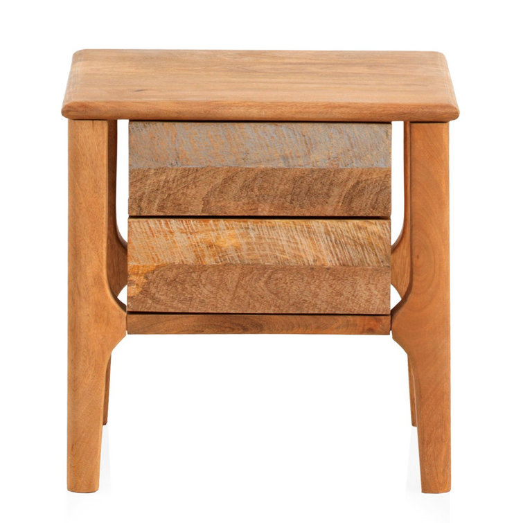 Union Rustic Kyte Solid Wood Bedside Table | Wayfair.co.uk